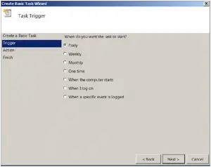 Create Windows Task Scheduler and schedule to run bat file