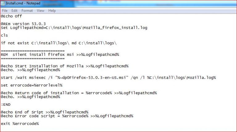 Silent Install Mozilla Firefox msi and exe file - Including Silent ...