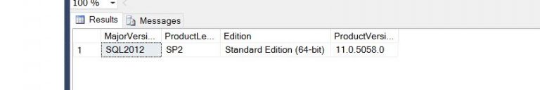 Find SQL Server Version Query - CMD - Edition and Service Pack