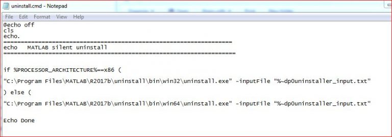 MATLAB silent install offline installer and msi - CMD