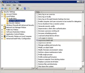 Windows task scheduler 2147943785 – Failed to start event id 101