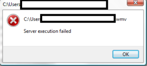 How To Fix Windows Media Player "Server Execution Failed" Error