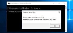 How to Use the Slmgr activate and Slmgr rearm - Get IT Solutions