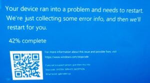 FIX: "SYSTEM_SERVICE_EXCEPTION" Blue Screen Error 0x0000003b
