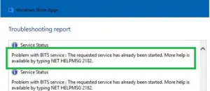 NET HELPMSG 2182 Error - Troubleshooting and fixing